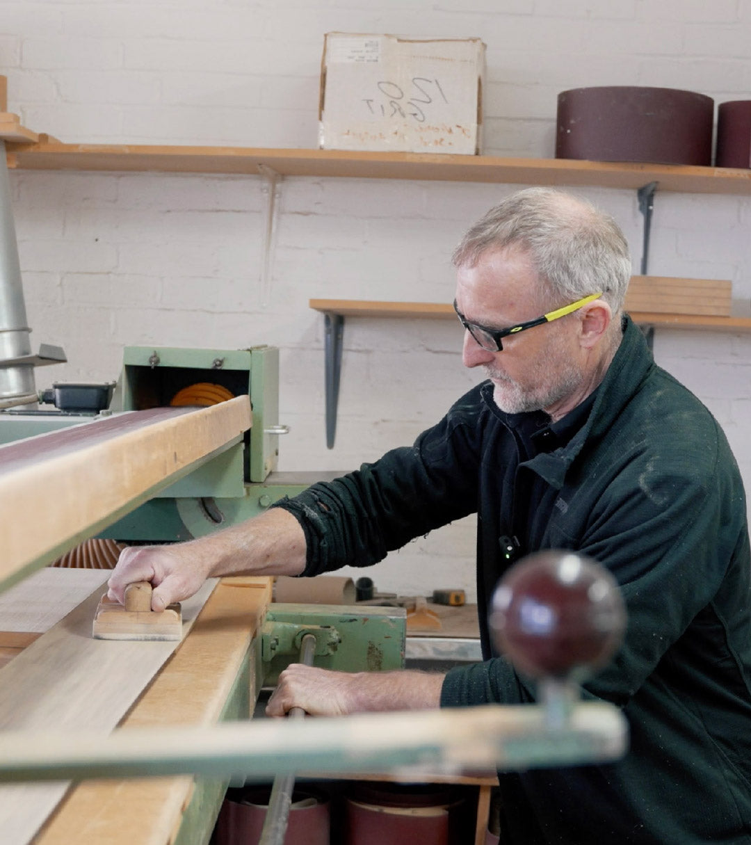 Behind the wood veneer process - John Nicholas Bespoke Furniture