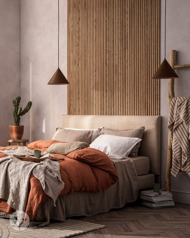 Flutto™ Oak Mini-Ridge Flexible Tambour Wood Panels | Elegant Wall Paneling