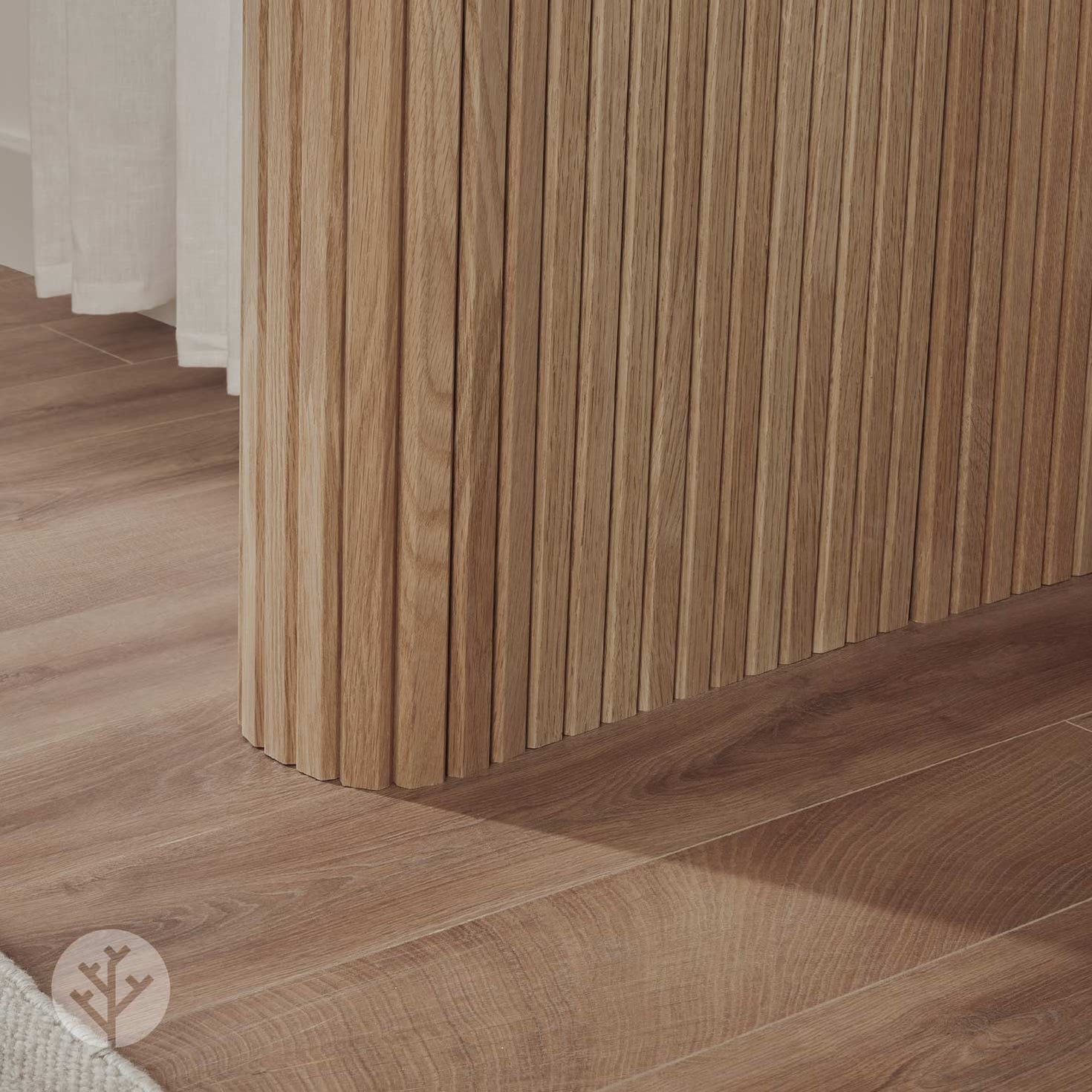 Flutto™ Oak Slat Flexible Tambour Wood Panels | Timeless Flexible Wood ...