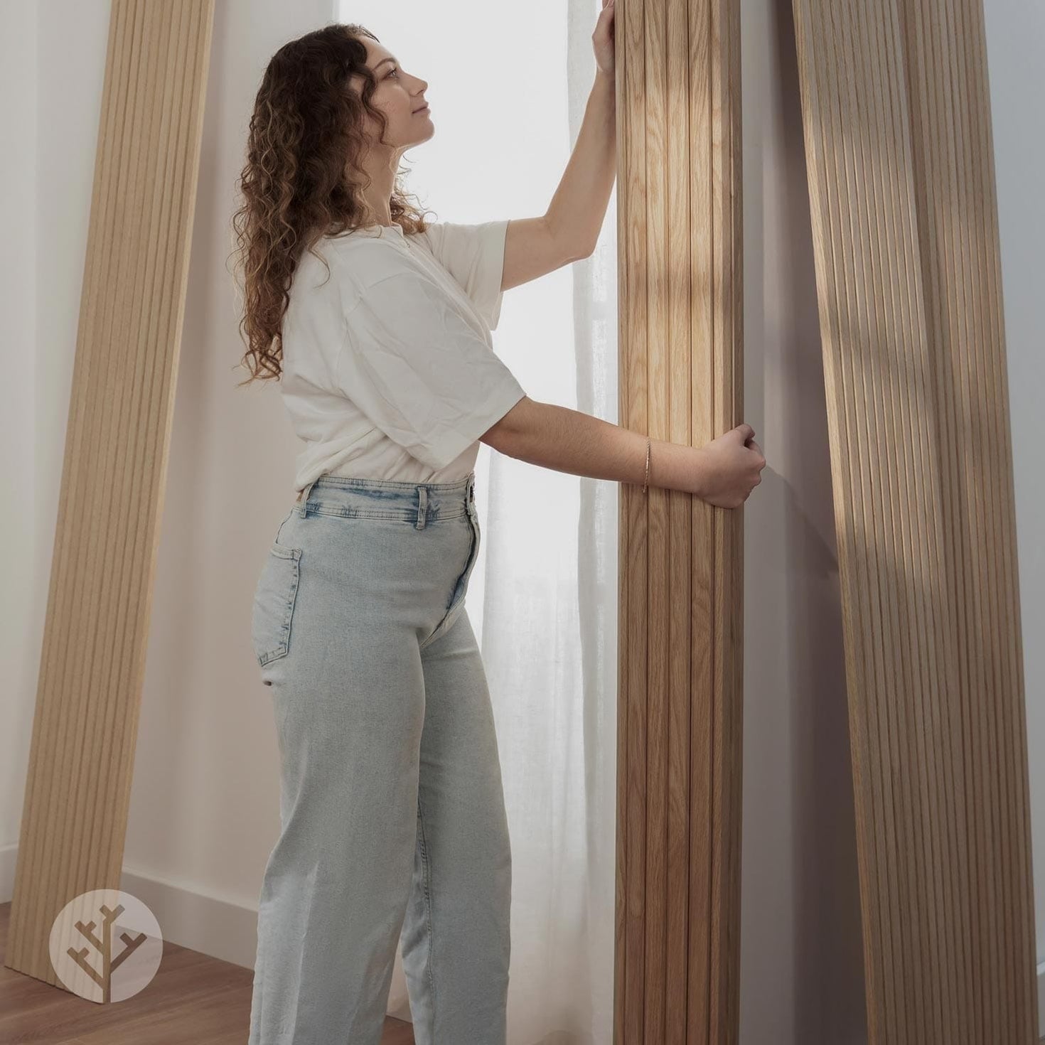 Flutto™ Oak Slat Flexible Tambour Wood Panels | Timeless Flexible Wood ...