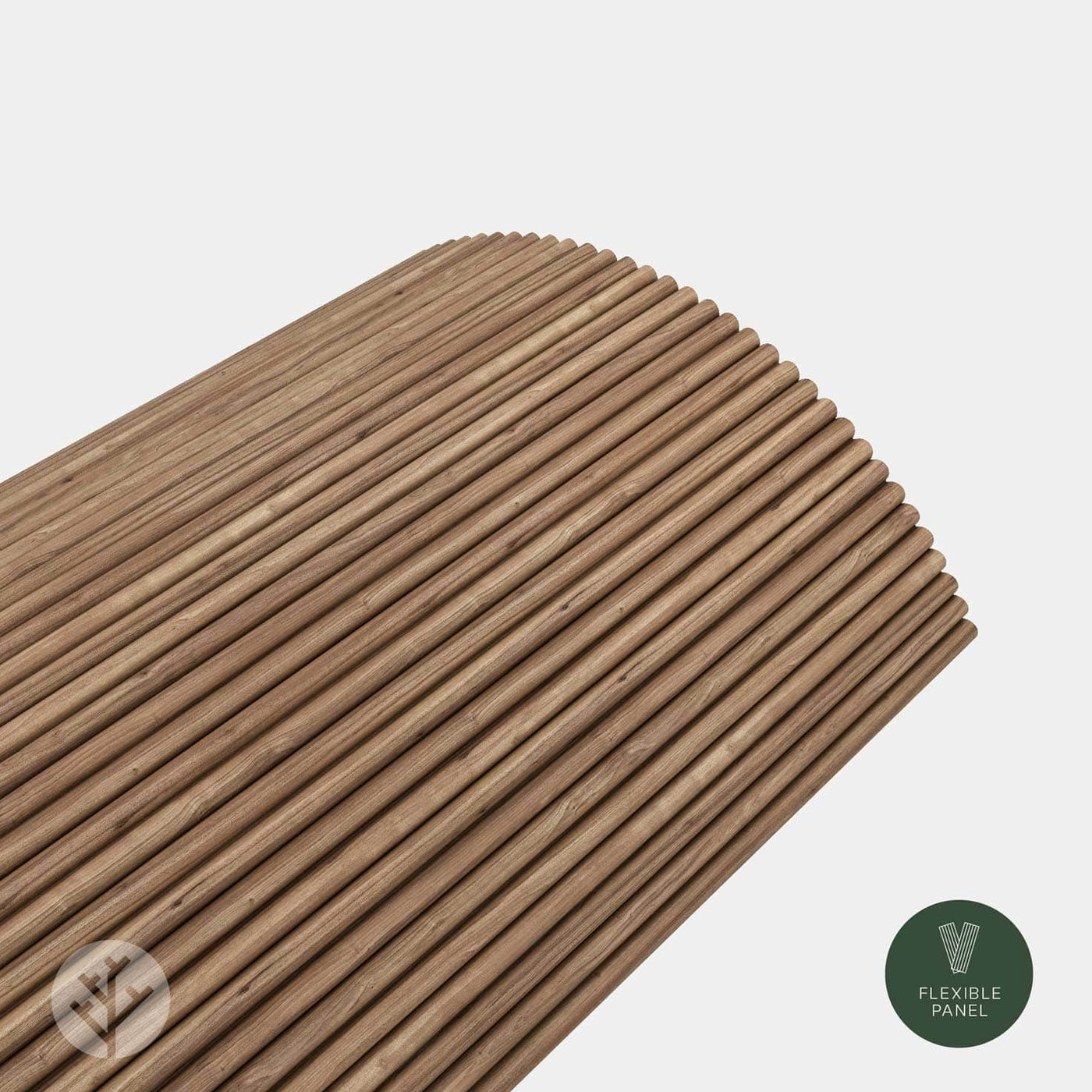 Flutto™ Walnut Mini-Ridge Flexible Tambour Wood Panels | Refined Wood ...