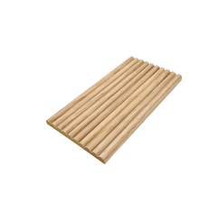 Flutto™ Oak Mini-Ridge Flexible Tambour Wood Panels | Elegant Wall Paneling