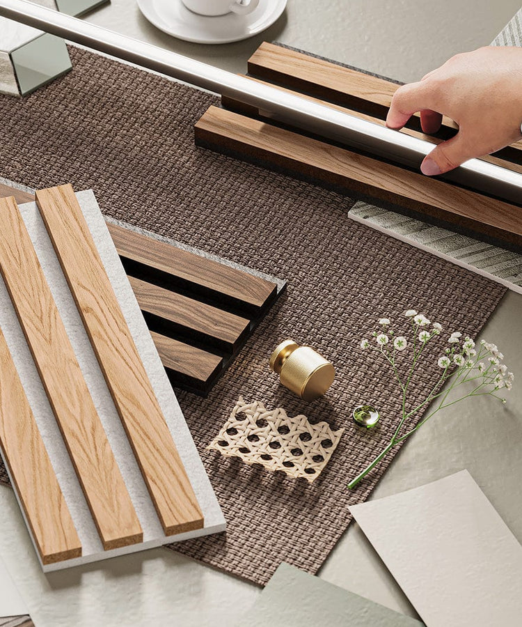 Personalized Wall Paneling Sample Box | The Wood Veneer Hub