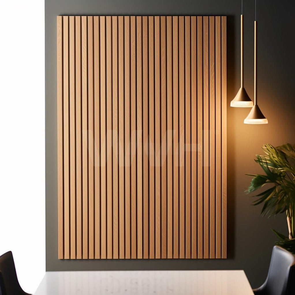 Premium American Oak Acoustic Panels | Slatpanel® Luxe Wide Slat | WVH®