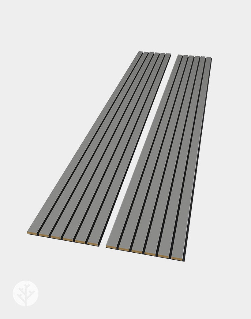 Slatpanel® Luxe Gray Wide Slat Wood Wall Panel