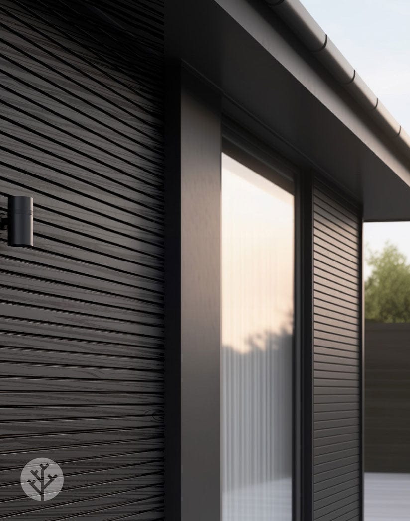 Exterior Composite Wall Panels Fluted Composite Wood Paneling