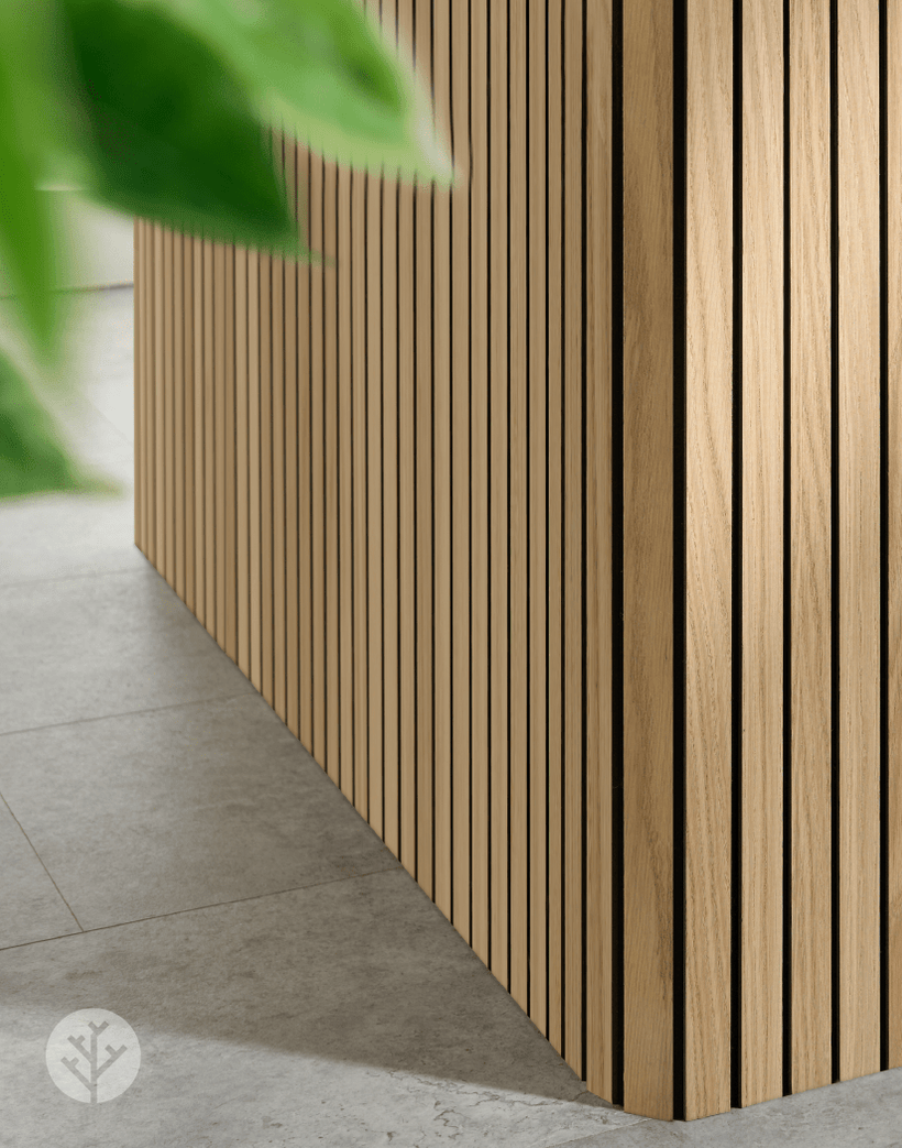 Ultraflex Oak Lightweight Flexible Wood Wall Panels | Original Slatpan