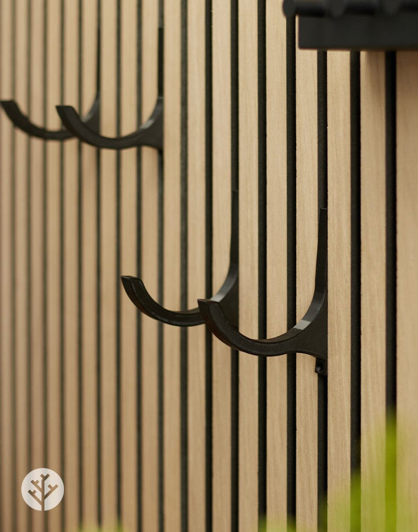 Black Wine Rack (2pk) | Panel Accessories by Slatpanel®