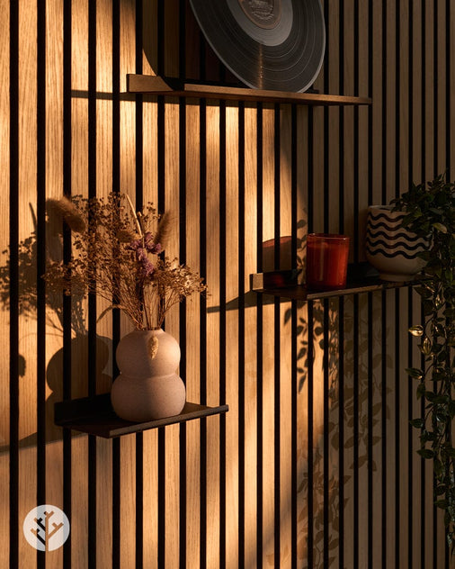 Shelf with Hooks and EVA Felt | Panel Accessories by Slatpanel®
