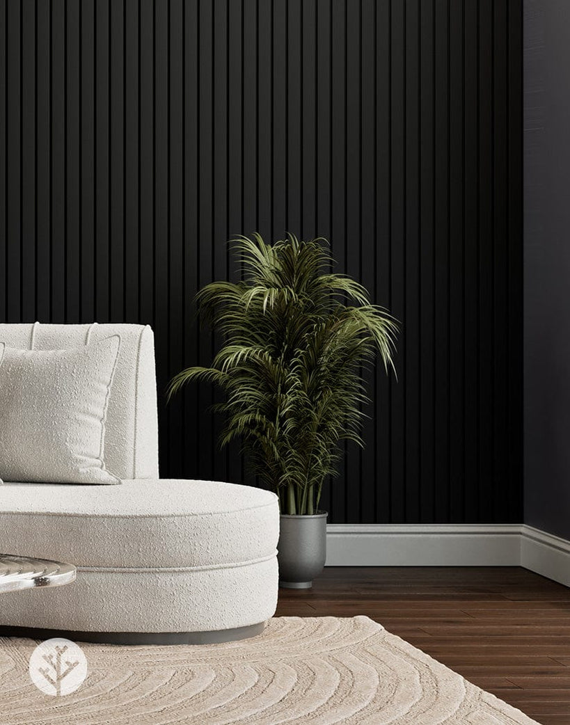 Luxe Wide Slat Leather Slat Wall Panels