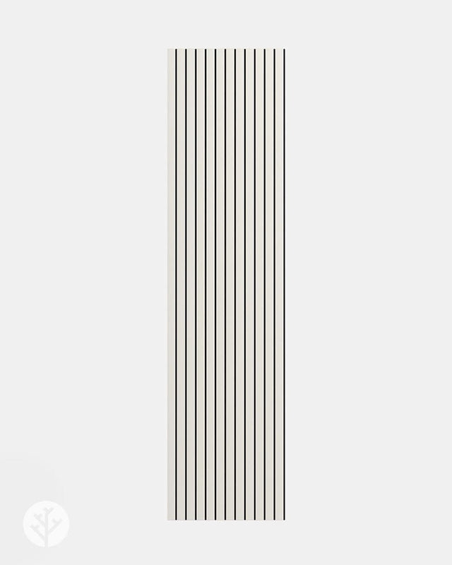 Luxe Wide Slat Leather Slat Wall Panels