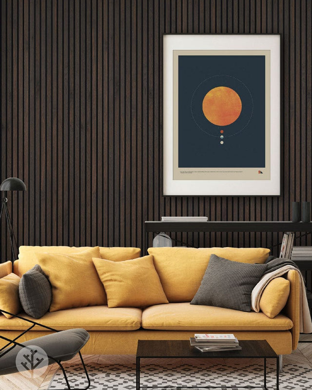 Natural Oak Acoustic Slat Wood Wall Panels | Order Online