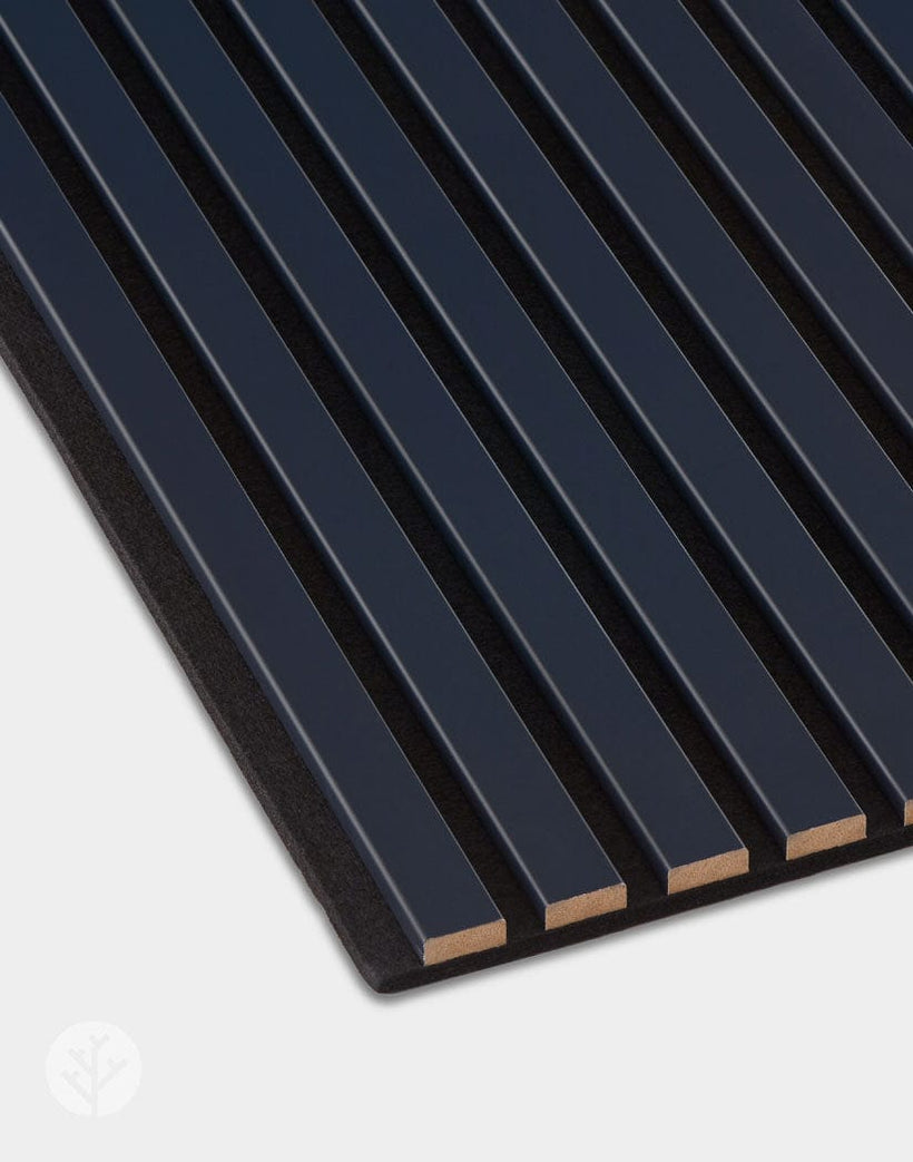 Midnight Blue Interior Wall Wood Slats | Order Online