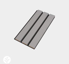 Slatpanel® Luxe Gray Wide Slat Wood Wall Panel