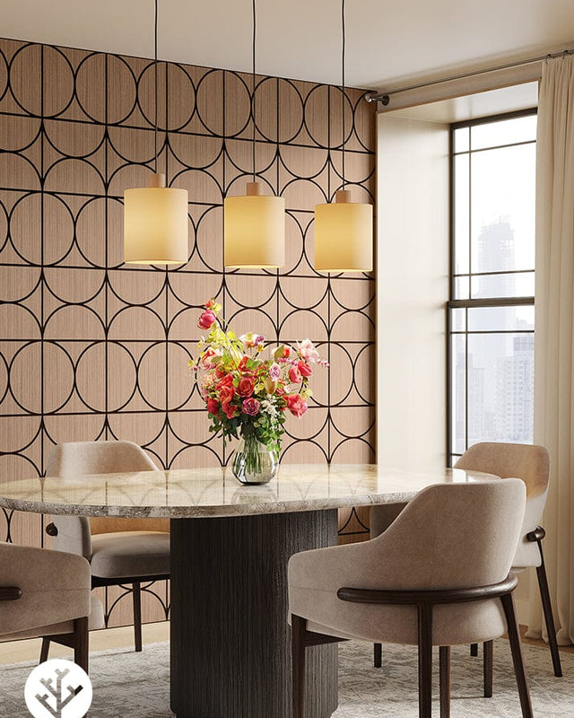 Geo-Lite Trapeze Geometric Wall Panel