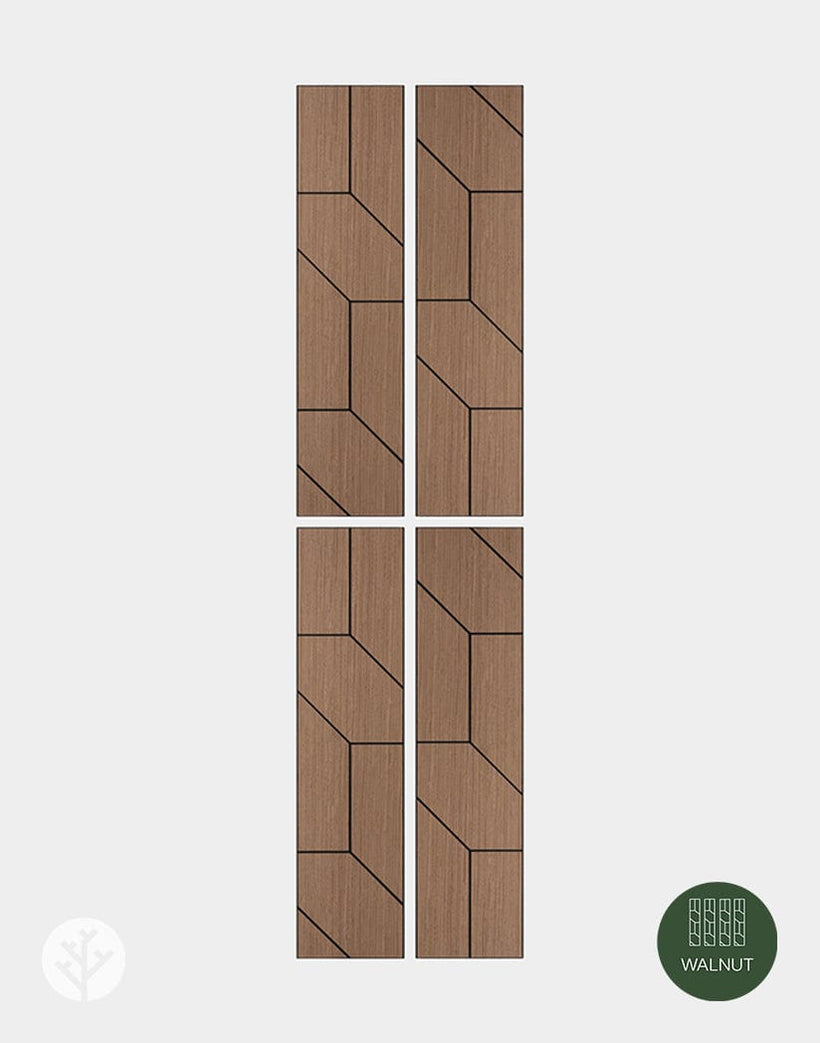 Geo-Lite Trapeze Geometric Wall Panel