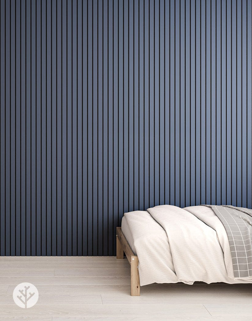 Slatpanel® Luxe Blue Wide Slat Wall Panel