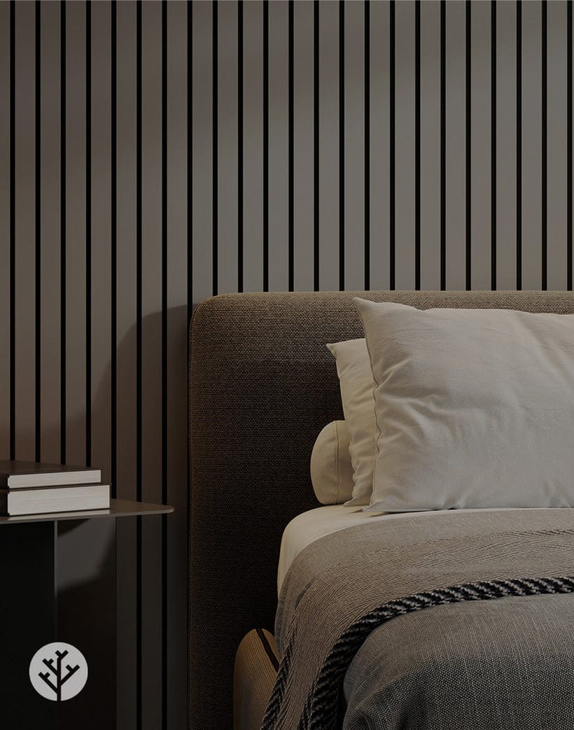 Slatpanel® Luxe Gray Wide Slat Wood Wall Panel