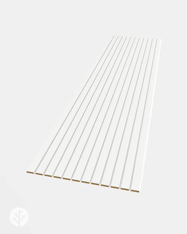Gray Slatted Wood Interior Wall Panels | Order Online