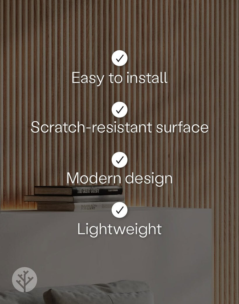 Oak Ridge Fluted Tambour Panels | Authentic Wood Effect