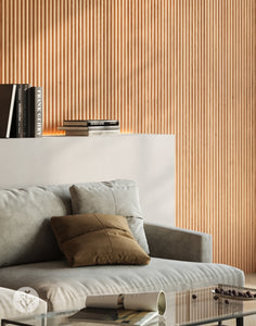Oak Ridge Fluted Tambour Panels | Authentic Wood Effect