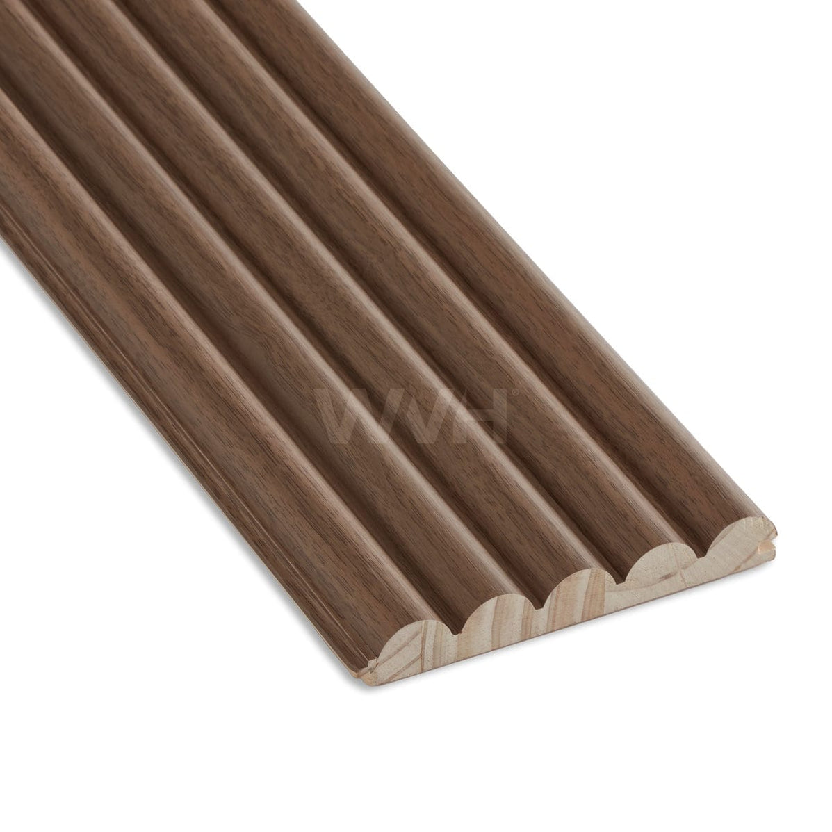 Walnut Ridge Fluted Tambour Panels | Deep, Rich Elegance