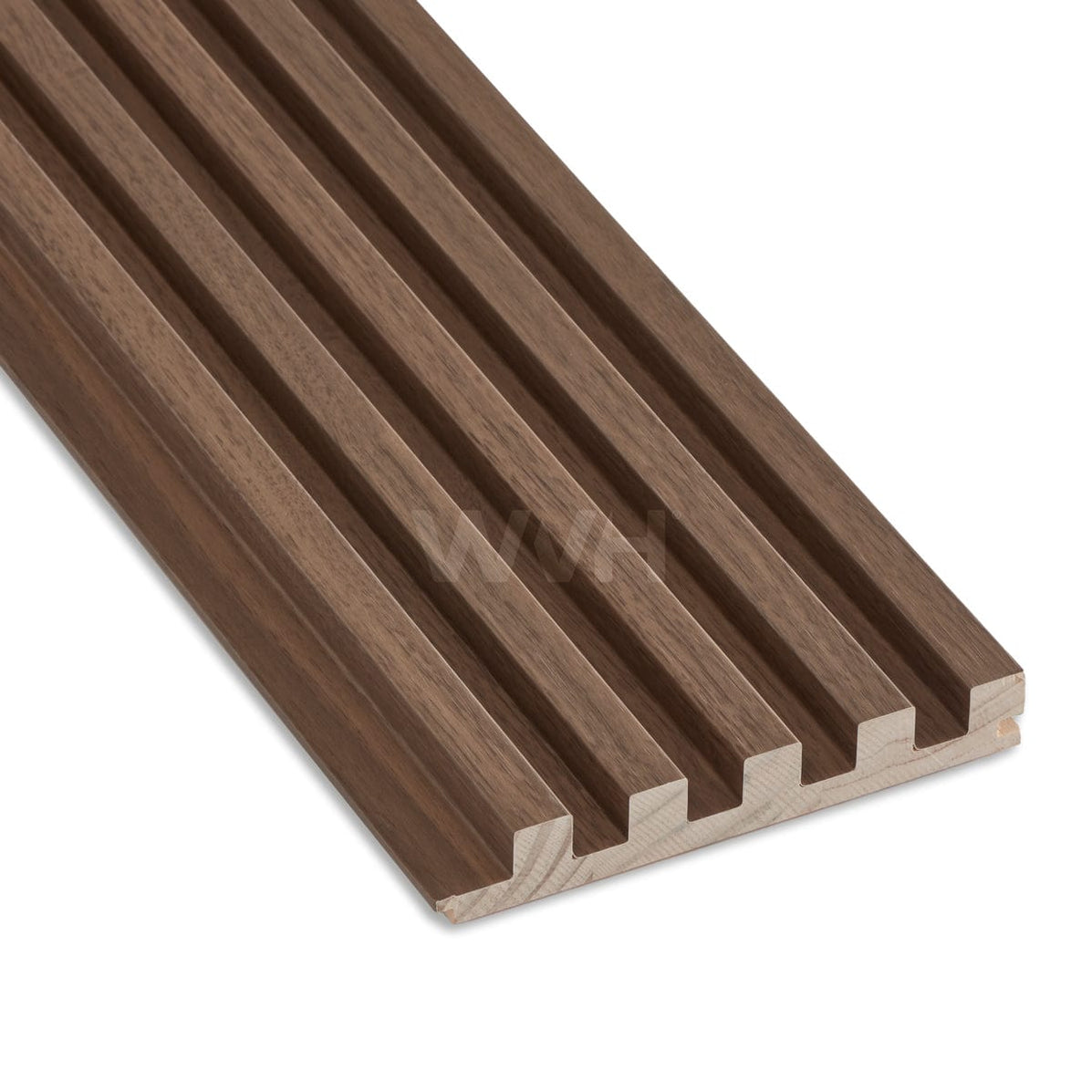 Walnut Slat Fluted Tambour Panels | Contemporary Elegance