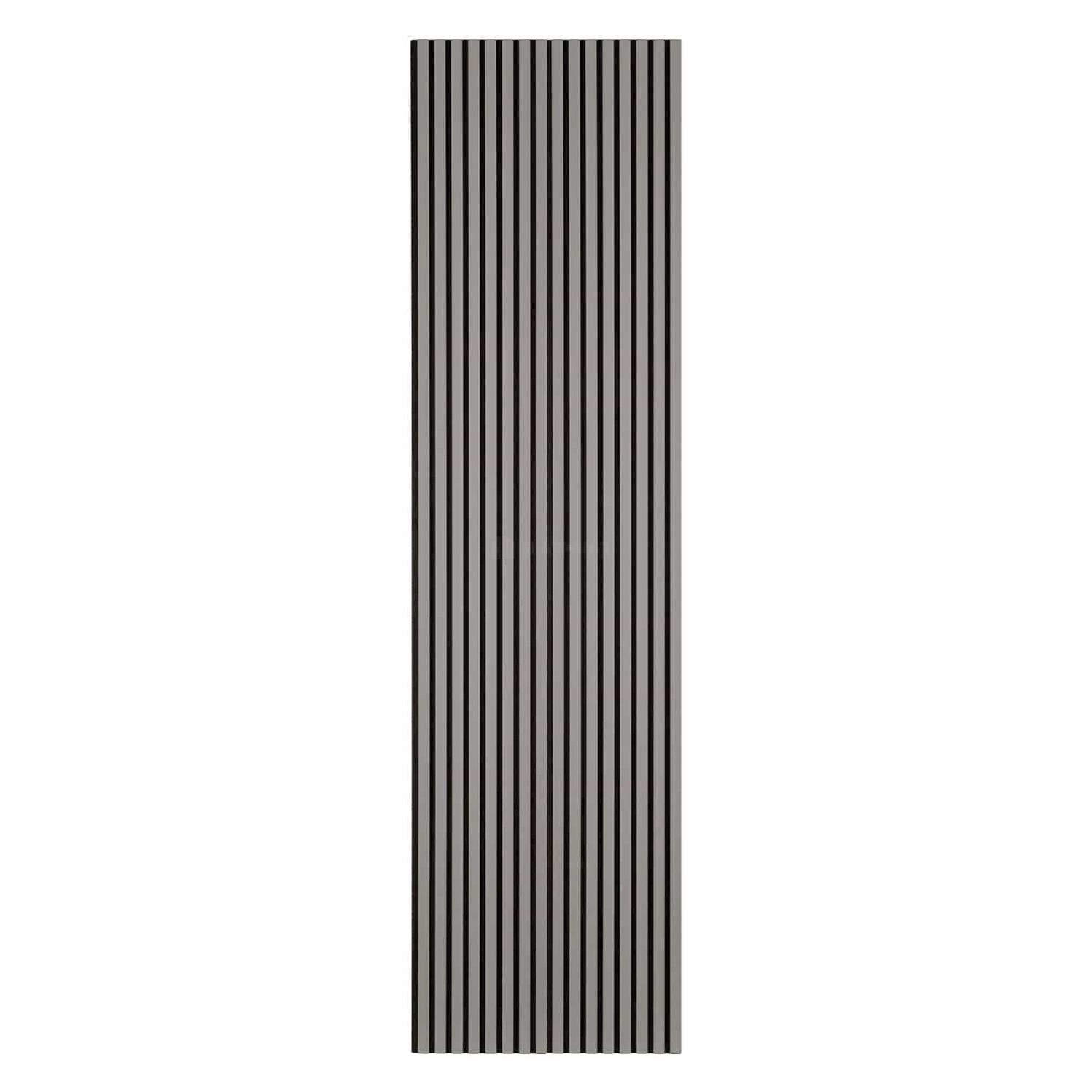 Gray Slatted Wood Interior Wall Panels | Order Online