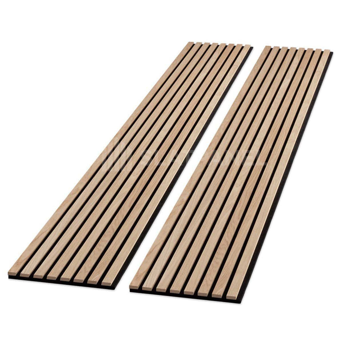 Natural Oak (Natural Core) Acoustic Slat Wood Wall Panels | Order Online